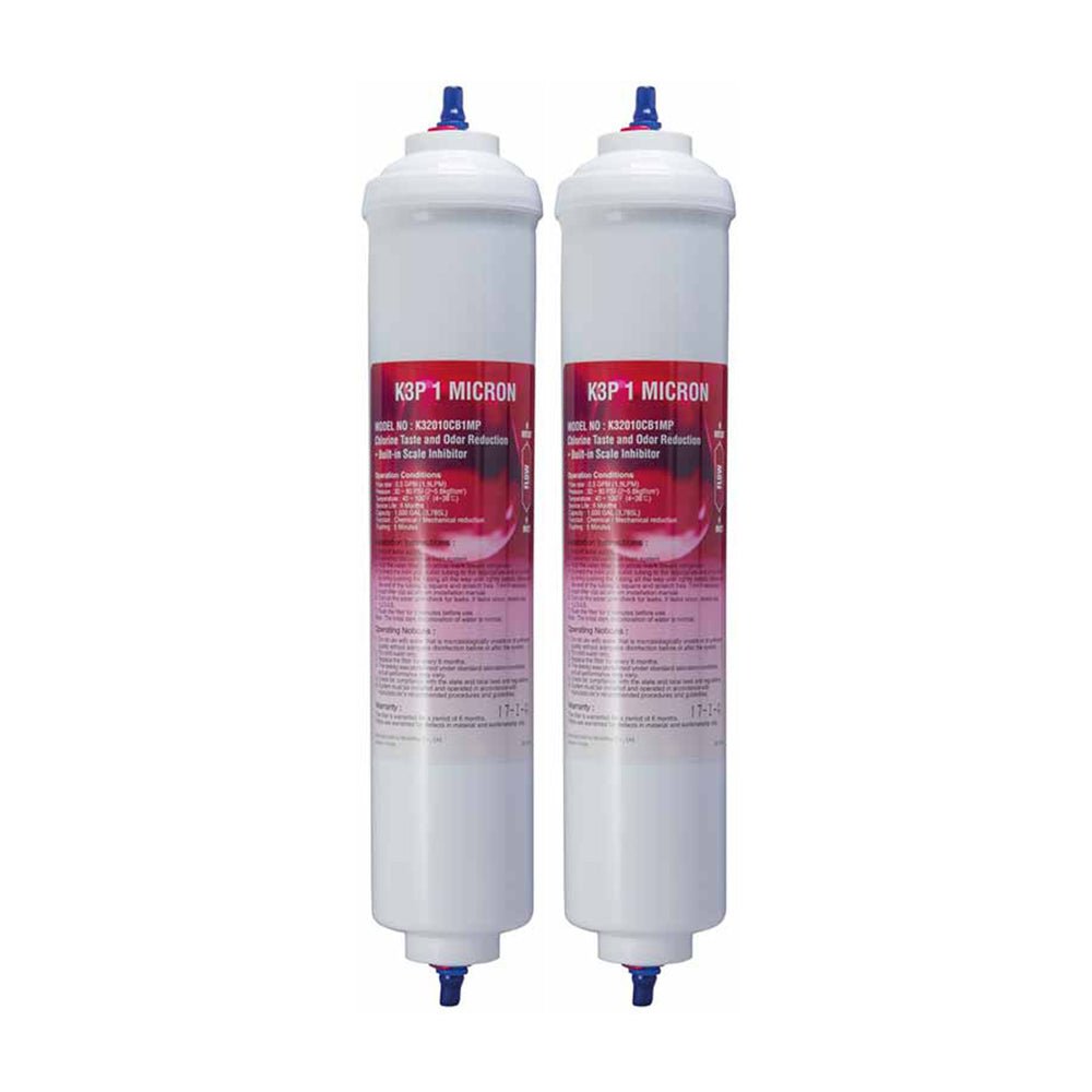 Microfilter K3P Inline Filter with Scale Inhibitor - 1/4" Push Fit